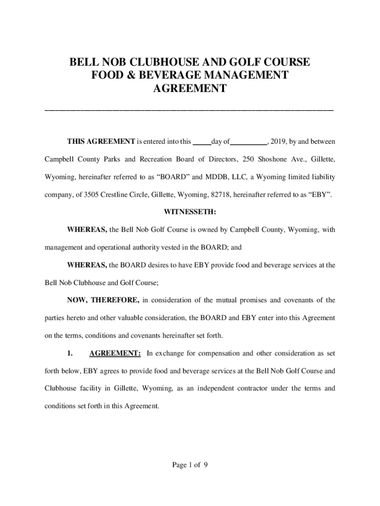 Fillable Online Bell Nob Golf Course - Campbell County Chamber of ...