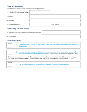 Fillable Online BOS Share Dealing SIPP Transfer Form - Bank of Scotland ...