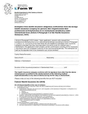 Fillable Online Confirmation Form W. Gesuchsformular Fax Email Print ...