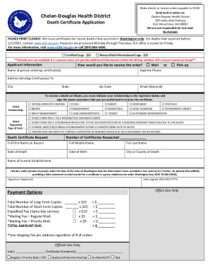 Fillable Online Instructions for Death Certificate Order Form - Webflow ...