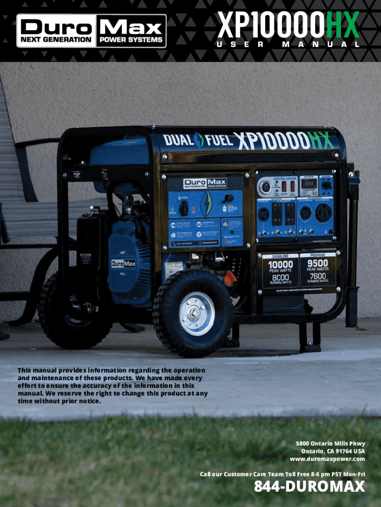 Fillable Online Duro Star - NEXT GENERATION POWER SYSTEMS Fax Email ...