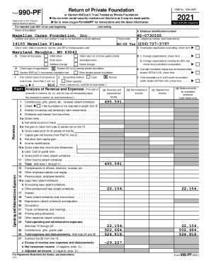 Fillable Online 990-PF - Magellan Health Fax Email Print - pdfFiller
