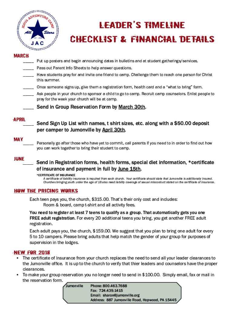 Fillable Online Leadership Readiness Checklist Template - Venngage Fax ...