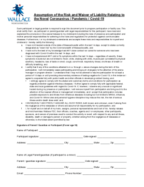 Fillable Online volunteer release and waiver of liability, assumption of risk Fax Email Print ...