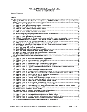 Fillable Online Service Description Guide Fax Email Print - pdfFiller
