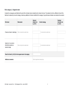 Approved 1 Cooling Water System Risk Management Plan Doc Template ...