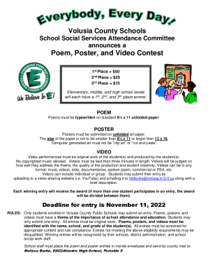 Fillable Online Class Notes: School Board recognizes poster contest ...