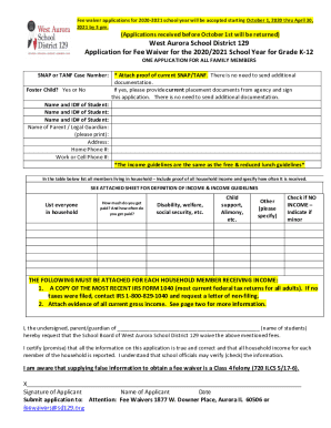 Fillable Online The Tuck 360 BlogExpanding Our Application Fee Waiver ...