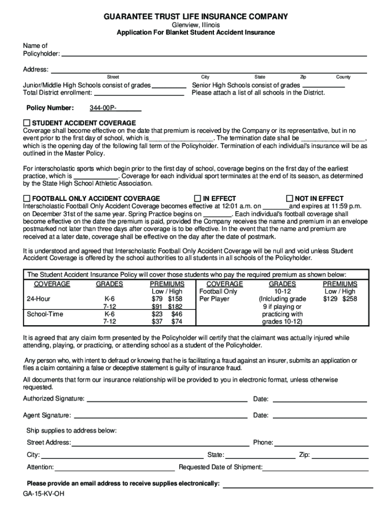 Fillable Online instructions for filling out an accident medical claim ...
