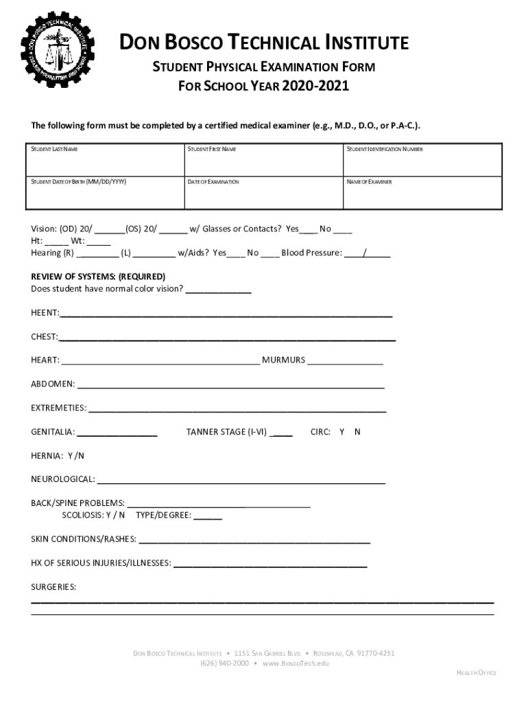 Fillable Online DOT Medical Examination Forms-Certificate (download ...
