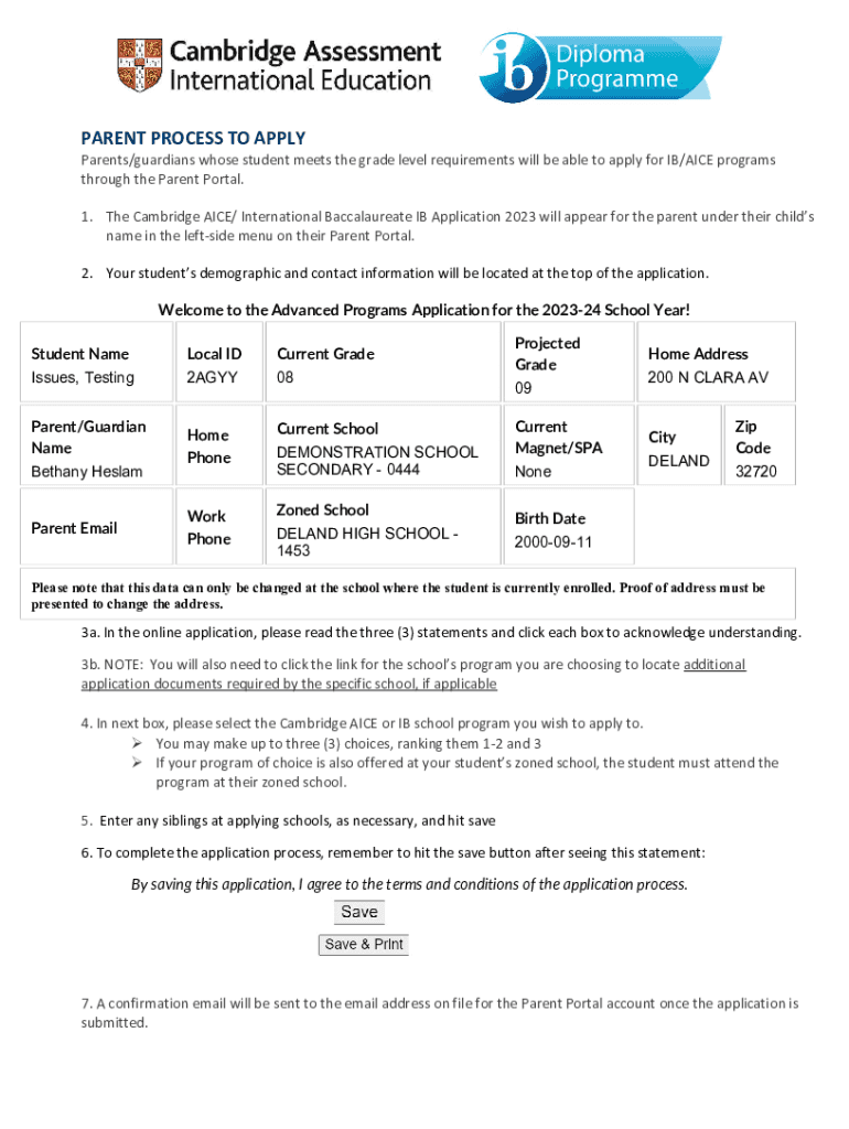 Fillable Online Student Progression Plan and School Procedures Handbook ...
