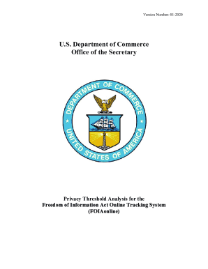 Fillable Online osec doc Make a Freedom of Information Act (FOIA ...
