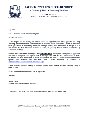 Fillable Online Student-Accident-Insurance-Letter-for-Annual ...