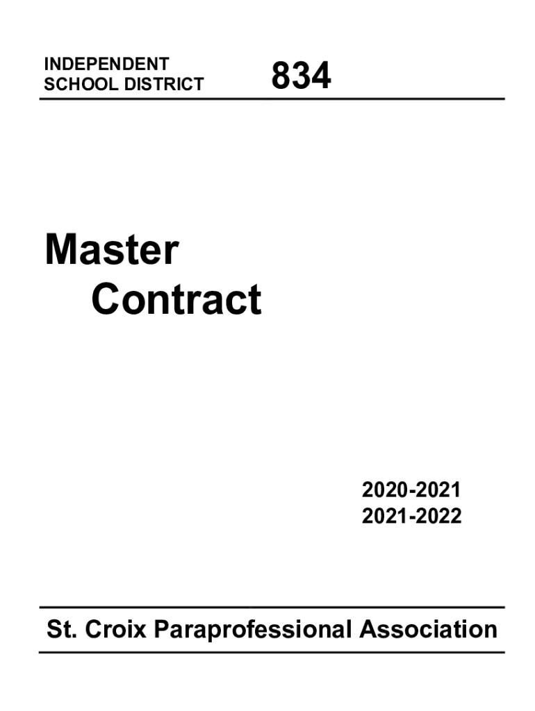 Fillable Online Master Contract Fax Email Print - pdfFiller