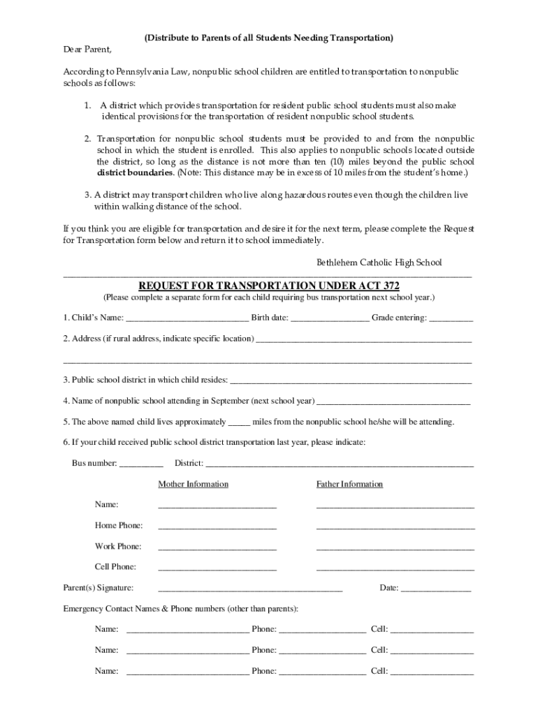 Fillable Online Bethlehem 372 form.pdf Fax Email Print - pdfFiller