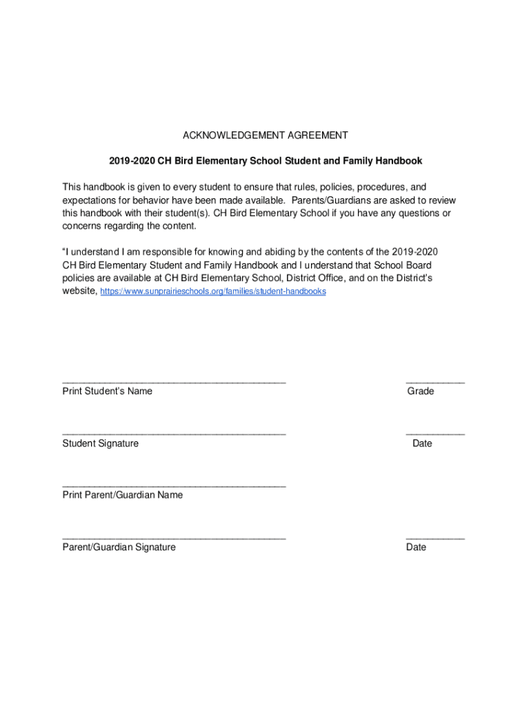 Fillable Online acknowledgement agreement Fax Email Print - pdfFiller