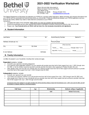 Fillable Online FAFSA Verification Instructions IRS Data Retrieval Tool ...