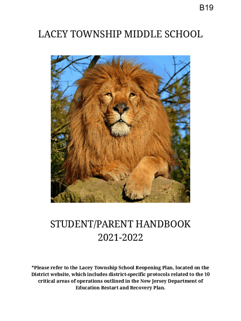 Fillable Online A Tradition of Pride - Lacey Township School District Fax Email Print - pdfFiller