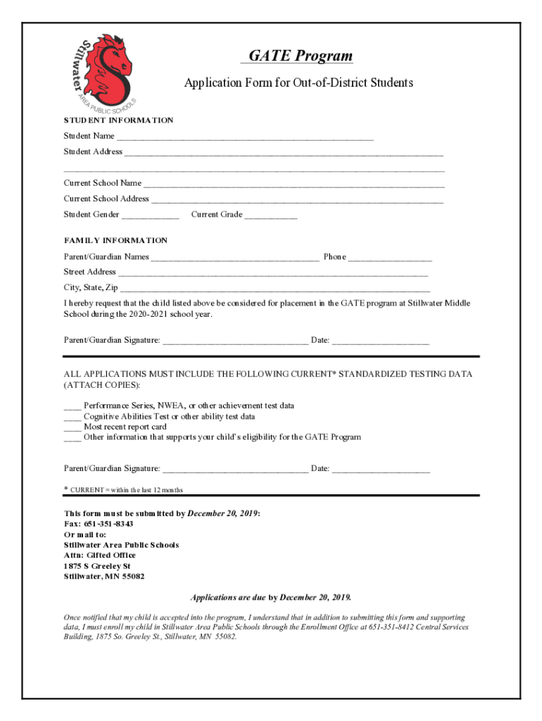 Fillable Online HIGH SCHOOL MAGNET PROGRAMS APPLICATION FOR ... Fax ...