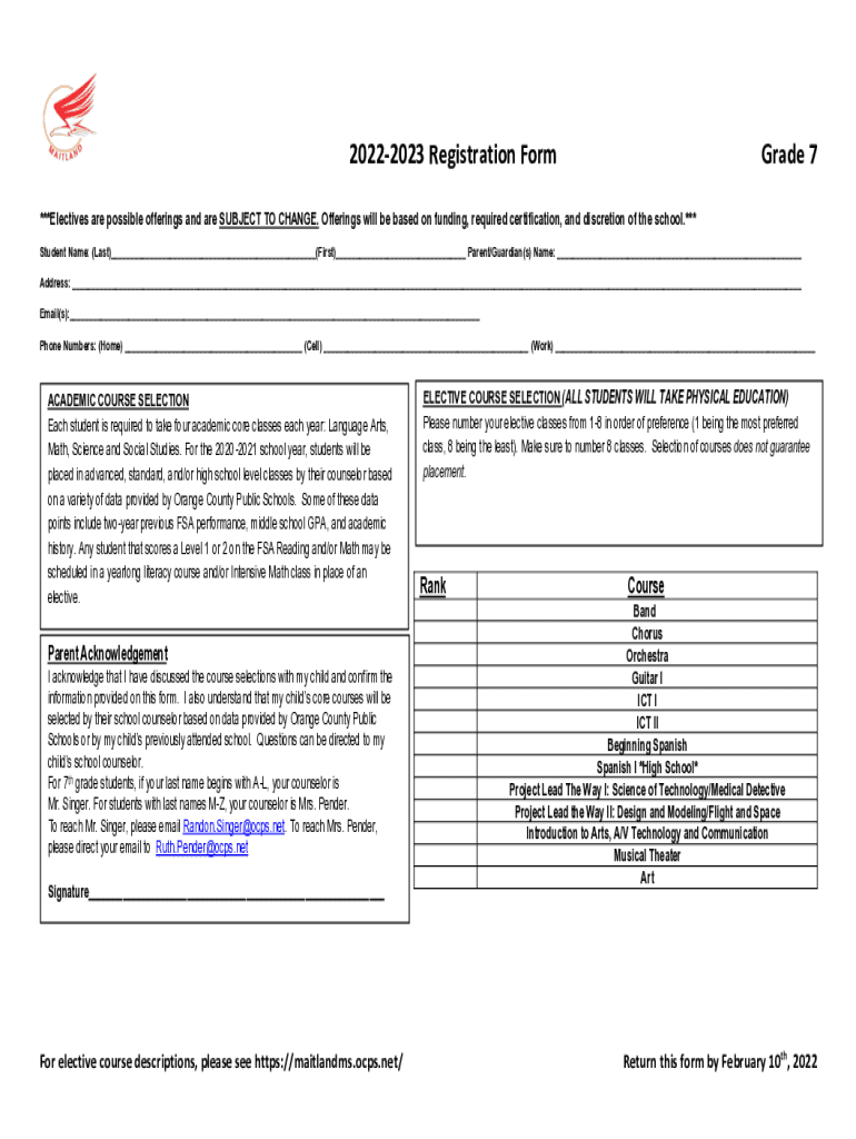 Fillable Online 2022-23 Rising 7th Course Request Form.docx - SharpSchool Fax Email Print ...