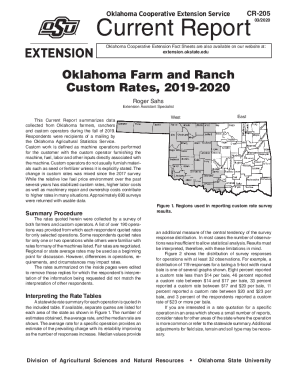 Fillable Online Current Report - Oklahoma State University Extension ...
