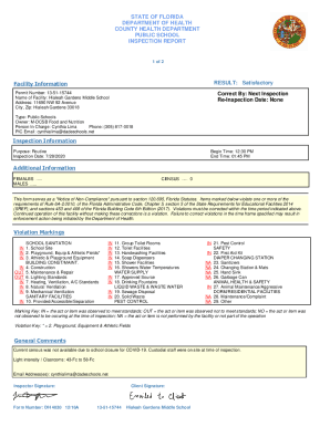 Fillable Online Biomedical Waste Inspection Fax Email Print - pdfFiller