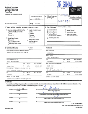 Fillable Online Form CR-3: Constituency Association Campaign Period ...