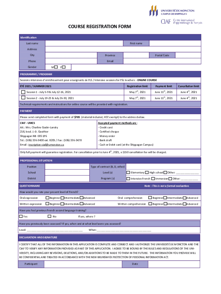 Fillable Online Lessons From Flight 93 Course Registration FormWilson ...