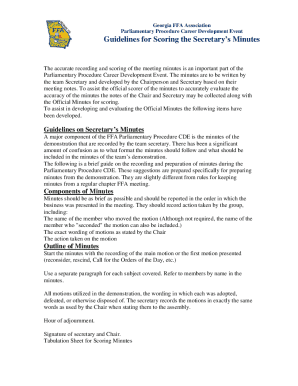 Fillable Online Official FFA Manual - English by National FFA ...