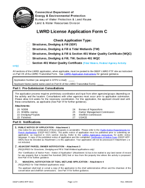 LWRD License Application D Certificate of Permission Doc Template ...