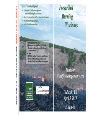Fillable Online Habitat Management Fact Sheet Prescribed Burning - IN ...