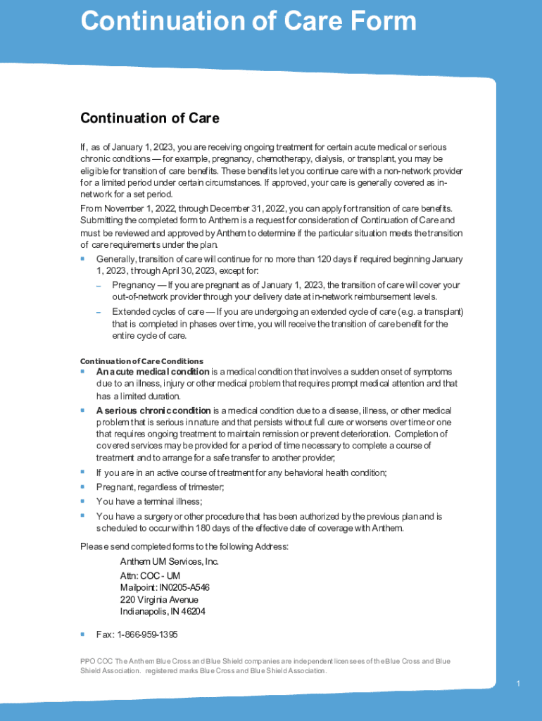 Fillable Online UM TOC and COC form Fax Email Print - pdfFiller