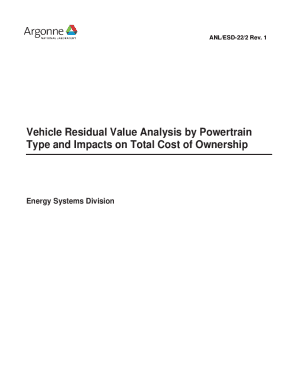 Fillable Online Vehicle Residual Value Analysis by Powertrain Type and ...