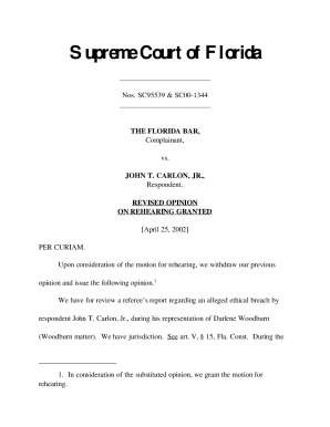 Fillable Online Florida's Court System - Florida's Supreme Court Fax ...
