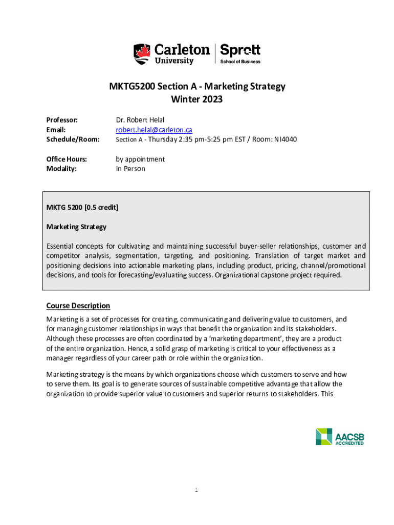 Fillable Online sprott carleton Robert Helal - Sprott School of Business - Carleton University ...