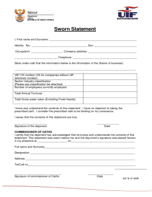 Fillable Online Affidavit Of Relationship Sample Fax Email Print - pdfFiller