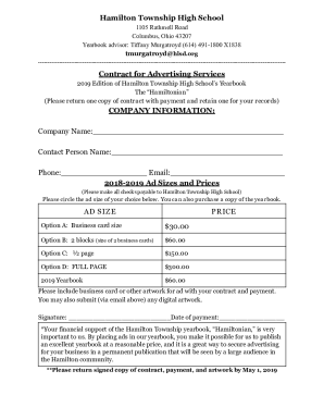 Fillable Online Elementary School Home - Hamilton Local Schools Fax Email Print - pdfFiller