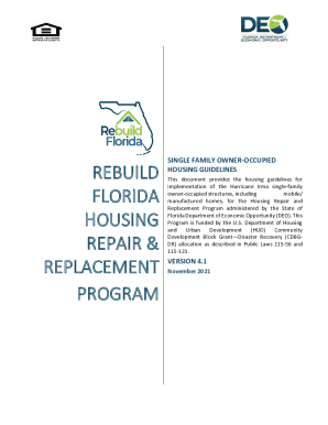 Fillable Online Rebuild Florida Now Available to Help Homeowners in ...