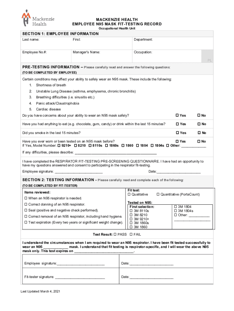 Fillable Online Medical office registration form. Mackenzie Health Fax Email Print - pdfFiller