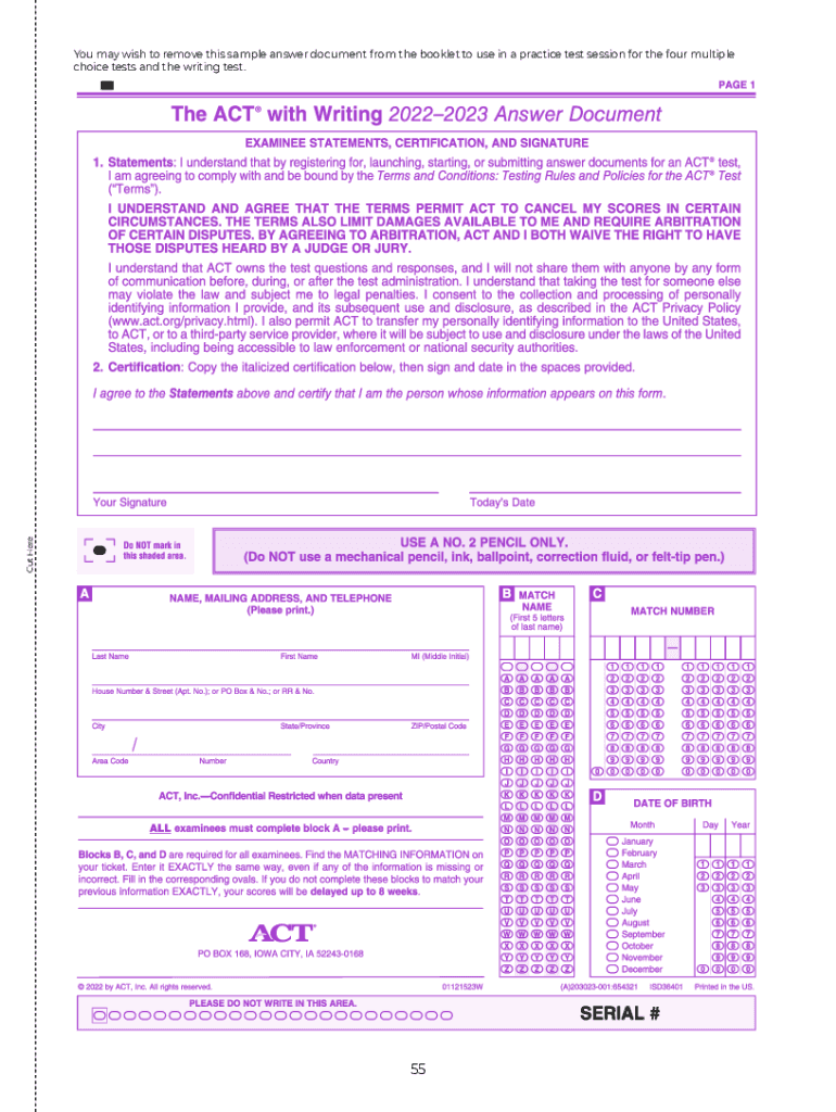 Fillable Online The Official ACT Prep Guide - ACT Test Prep Fax Email ...