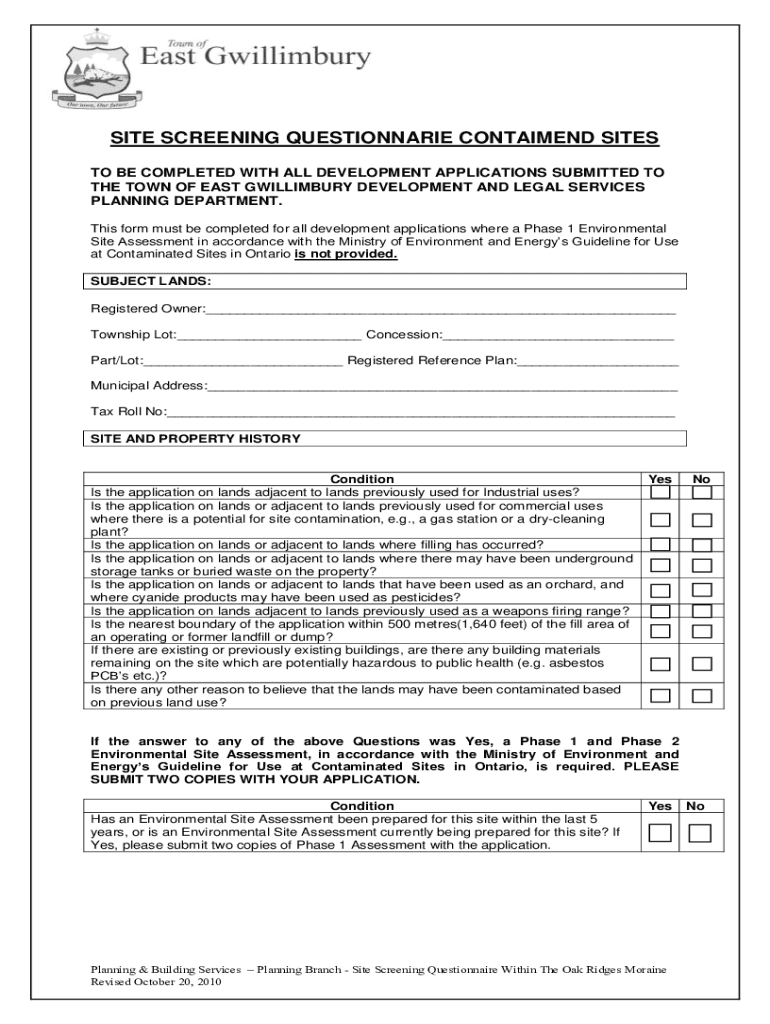Fillable Online Site remediation forms - Province of British Columbia ...