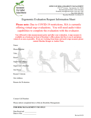 Fillable Online d2qrgk75cp62ej cloudfront Ergonomic Evaluation Request ...