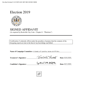 Fillable Online SIGNED AFFIDAVIT Fax Email Print - pdfFiller