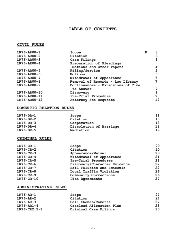 Fillable Online RULE 5. SERVICE AND FILING OF PLEADINGS AND OTHER ...