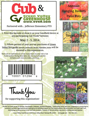 Fillable Online Fundraiser Cub Barcode form. Lucidpress Fax Email Print ...