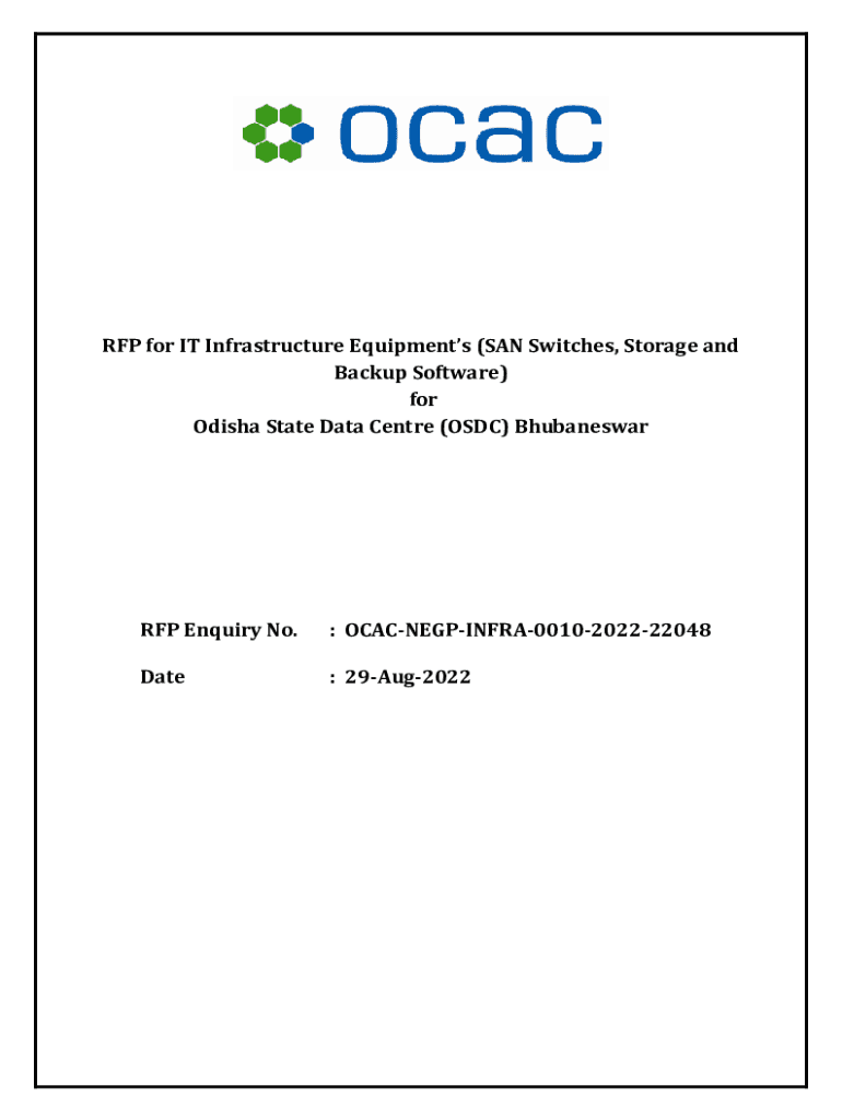 Fillable Online TEMPLATE RFP - Directorate of Information Technology ...