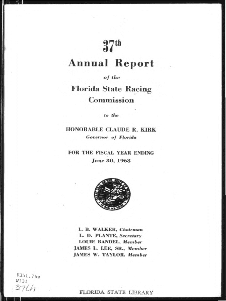Fillable Online Claude Roy Kirk, Jr. - Florida Department of State Fax ...