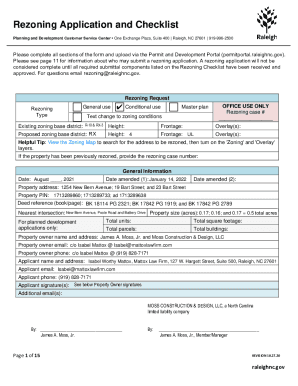 Fillable Online Rezoning Application and Checklist - BoardDocs Fax ...