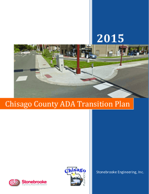 Fillable Online ADA TRANSITION PLAN PUBLIC RIGHTS OF WAY AND ... Fax ...