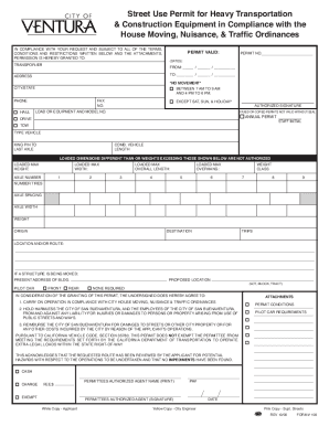 Fillable Online Guide to oversize/overweight vehicles and loads Fax ...